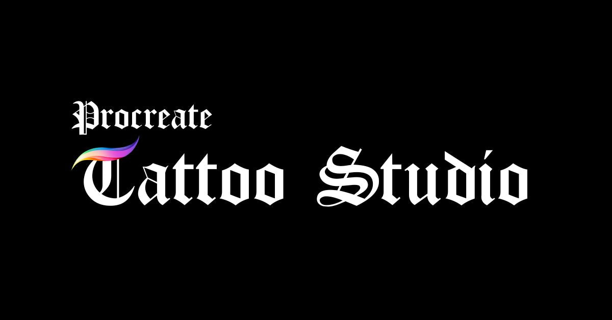 Procreate Tattoo Studio | Digital Tattoo Artistry Bundle